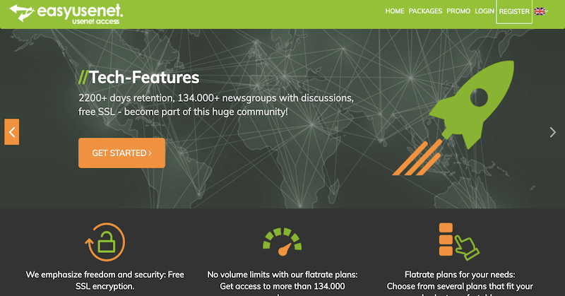 Revisión de EasyUsenet: pros y contras de EasyUsenet