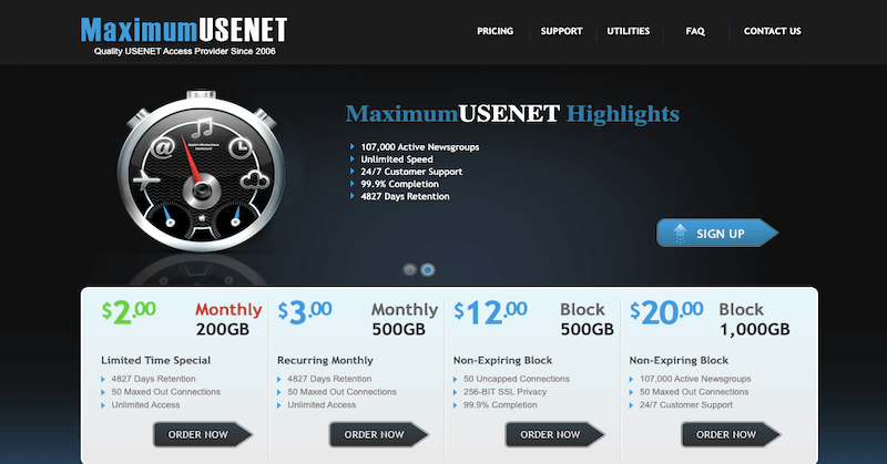 Revisión de Maximum Usenet: pros y contras de Maximum Usenet