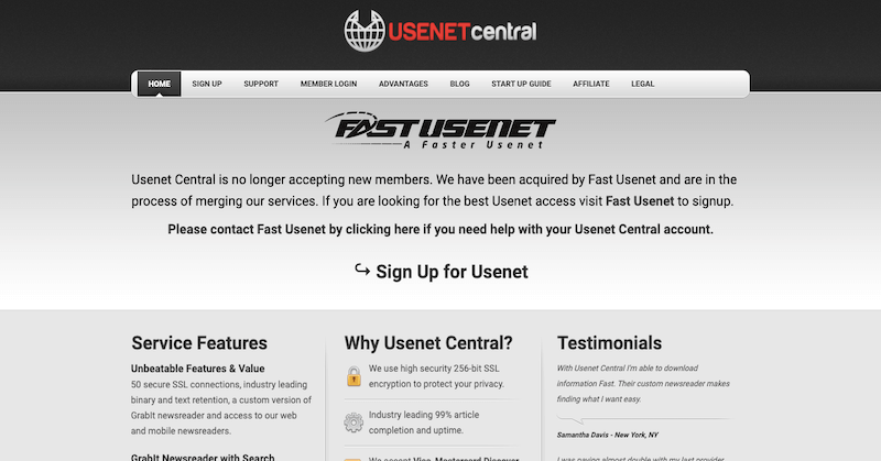 Revisión de UsenetCentral: pros y contras de UsenetCentral